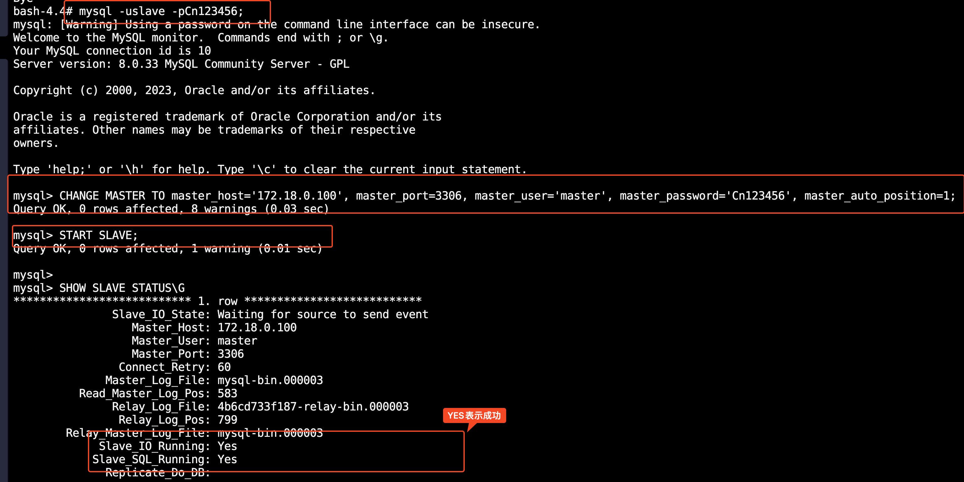 Docker Compose搭建 Mysql8 主从 小四儿